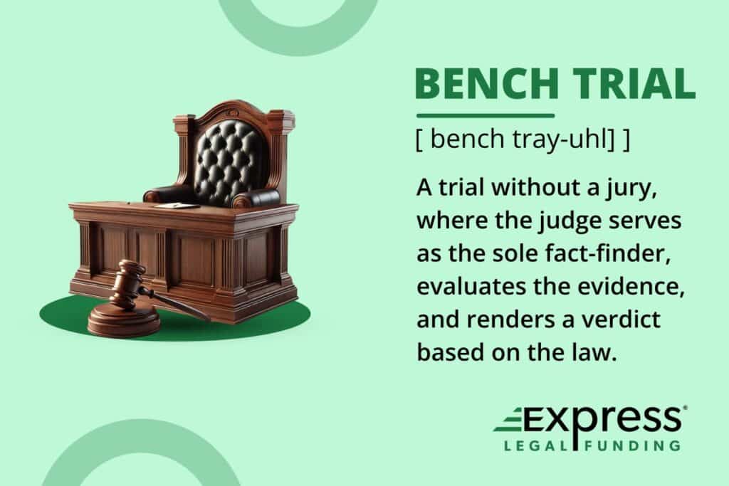 What Is A Bench Trial? | Express Legal Funding
