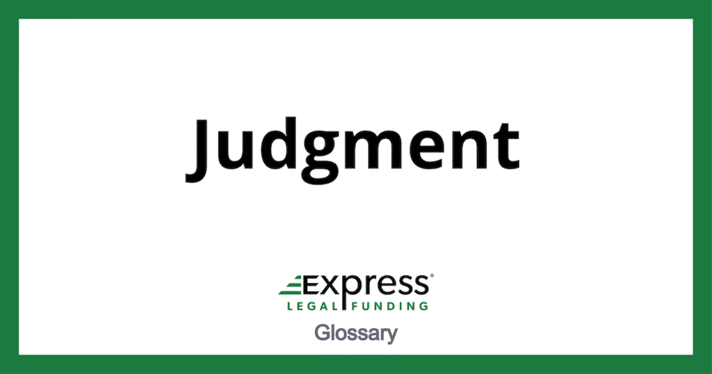 What Is a Judgment and How Does It Work In Law? | Definition
