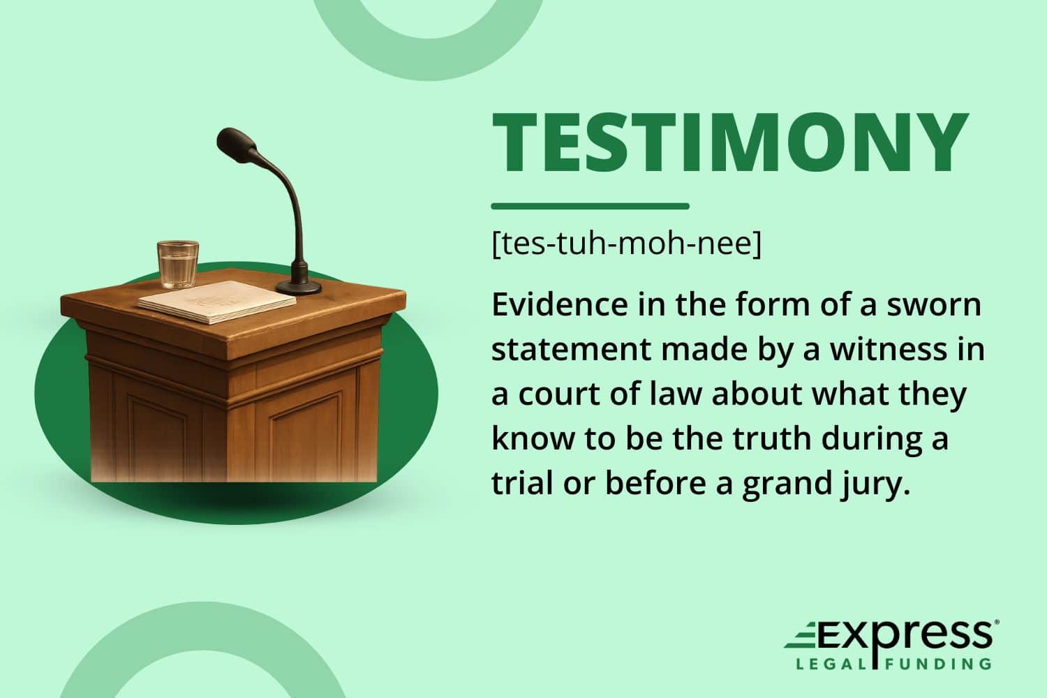What Is Testimony? Definition, Meaning & Legal Examples