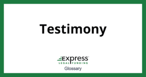 What Is Testimony? Definition, Meaning & Legal Examples
