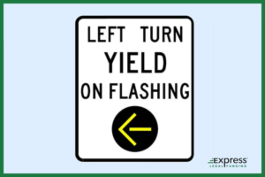 Flashing Red or Yellow Lights and Right-of-Way Accidents