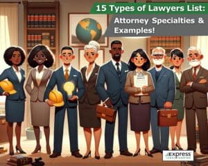 15 Types of Lawyers List: Attorney Specialties & Examples