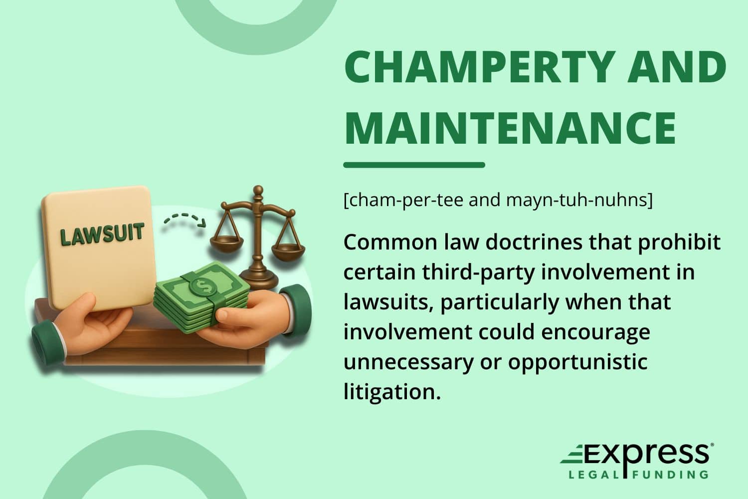 Champerty and Maintenance : Definition, Law, and Examples