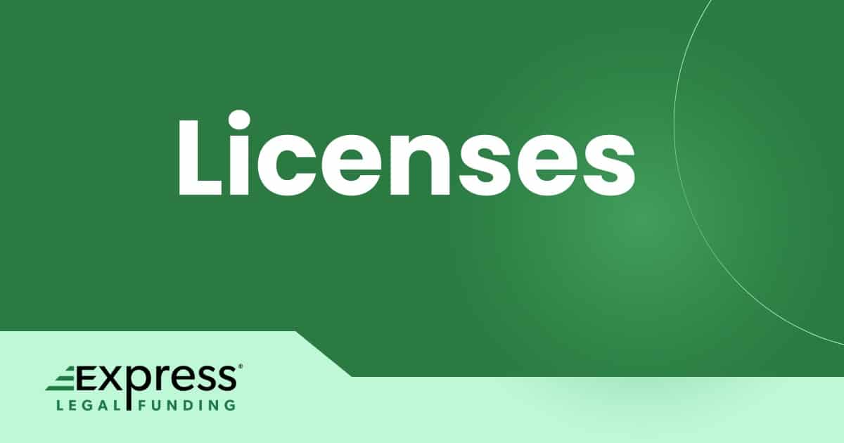 State Licenses | Express Legal Funding