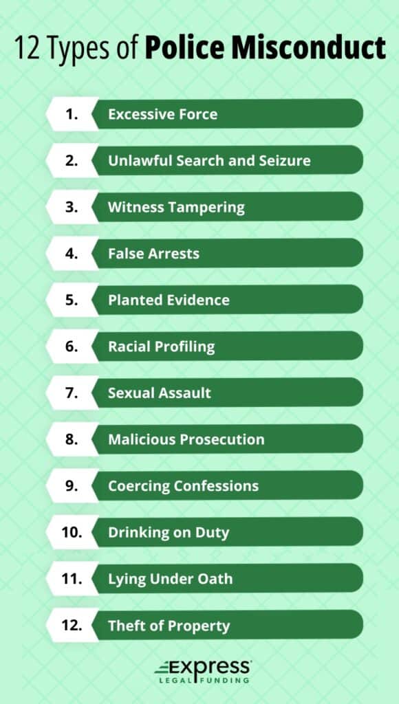 12 Types of Police Misconduct You Need To Know: Examples