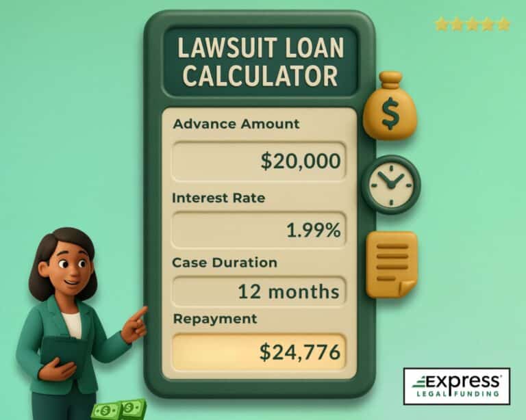 Lawsuit Loan Calculator